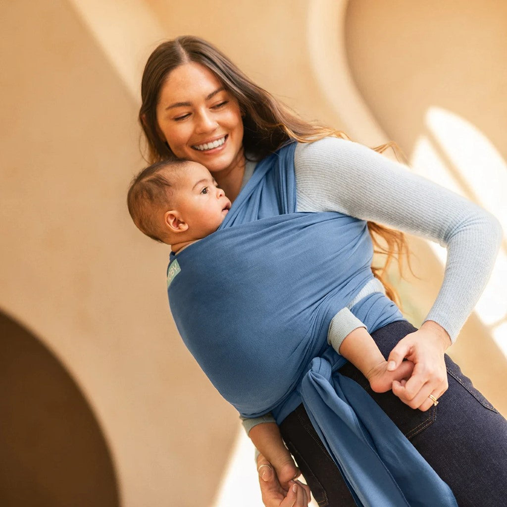 Moby Classic Wrap - Ocean – Natural Resources: Pregnancy + Parenting