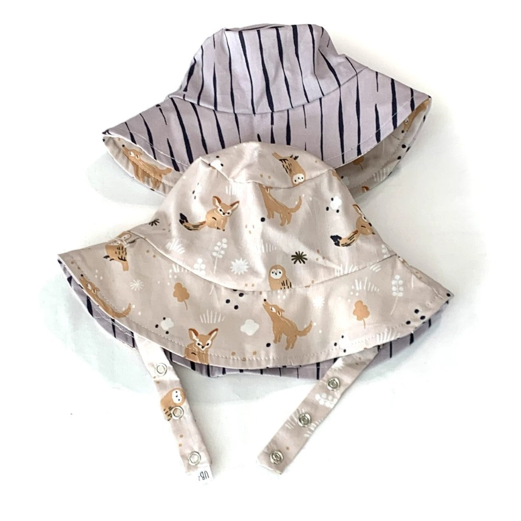 Organic Reversible Bucket Sun Hat - Friends – Natural Resources ...